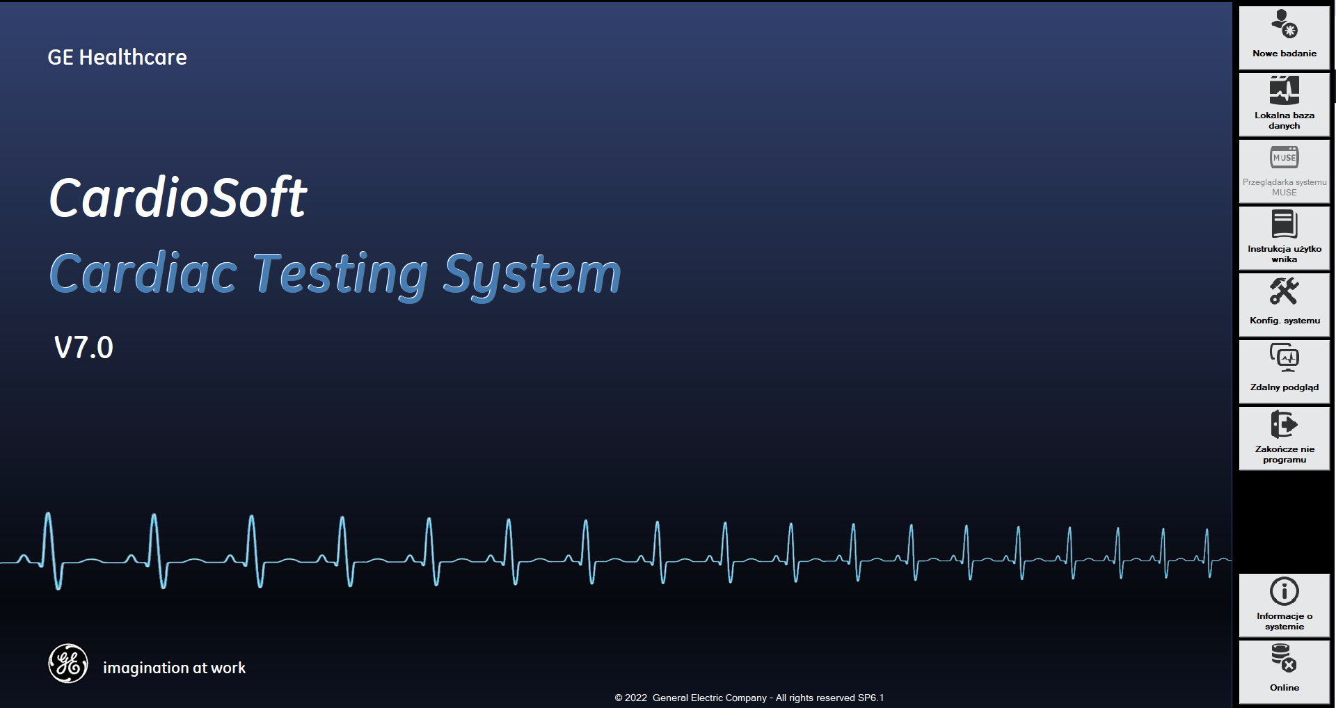 System diagnostyki kardiologicznej i wysiłkowej